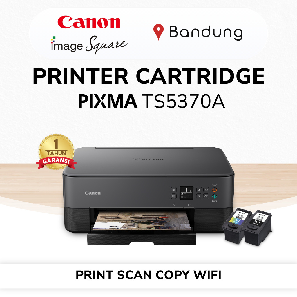 Jual Printer Inkjet CANON PIXMA TS5370A-B - Print Scan Copy WiFi ...