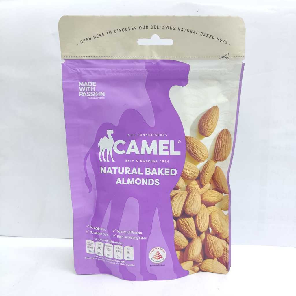 Jual CAMEL NATURAL BAKED ALMOND 135G | Shopee Indonesia