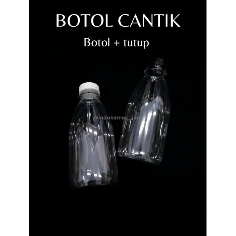Jual [88 pcs] Botol Cantik 350ml/ Botol Minum Kapasitas 350ml/ Botol ...