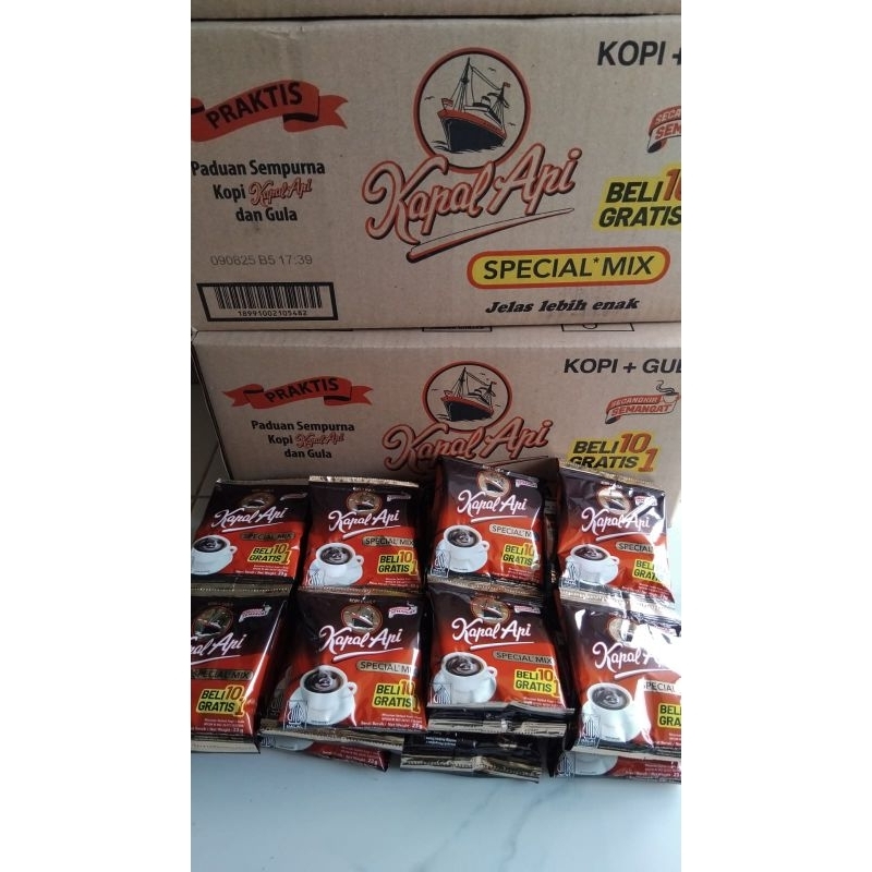 Jual KAPAL API SPECIAL MIX 1 KARTON ISI 12 RENTENG | Shopee Indonesia
