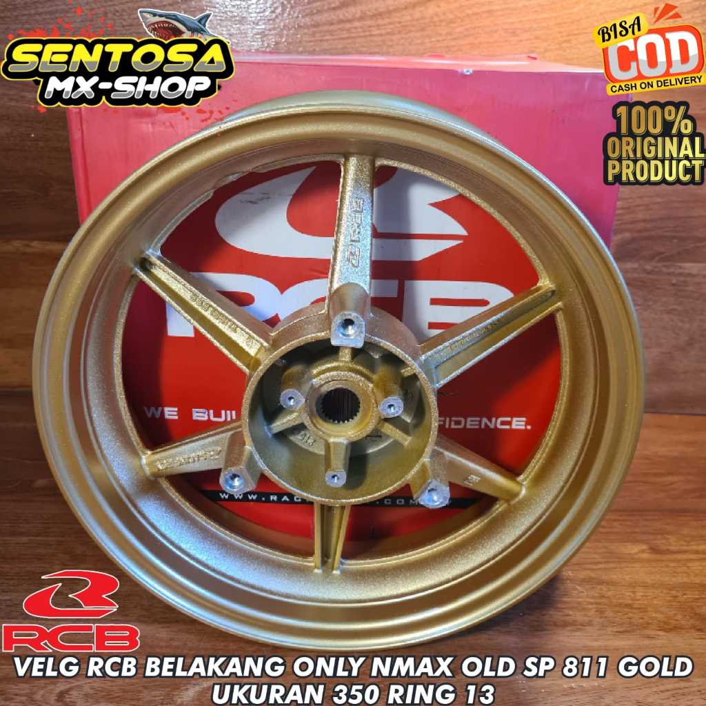 Jual [ RCB ORIGINAL ] VELG RCB BELAKANG ONLY YAMAHA NMAX OLD/LAMA SP ...