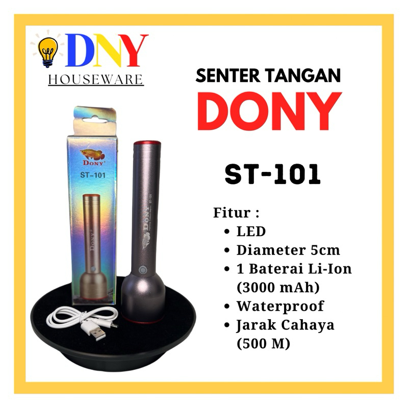 Jual SENTER TANGAN DONY ST-101 100% ORIGINAL | Shopee Indonesia