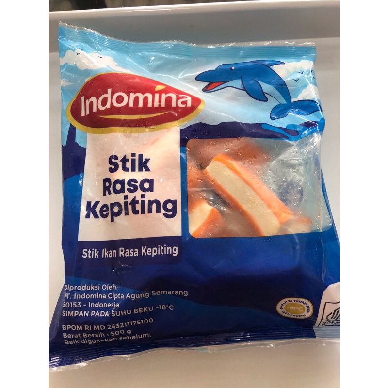 Jual Indomina Stik Kepiting 500g | Shopee Indonesia