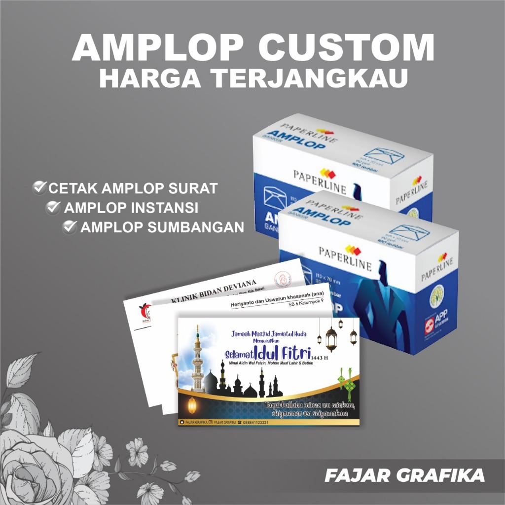 Jual amplop custom amplop kondangan | Shopee Indonesia