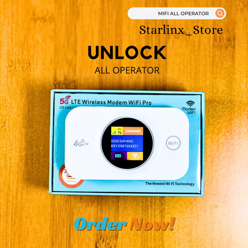 Jual Modem Wifi Mifi Portable 2100 mAh Bisa Semua Kartu 4G LTE Cat4 150 ...