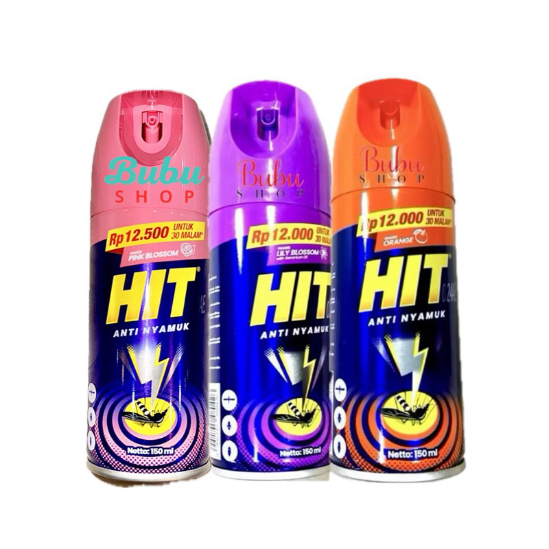 Jual Hit 150ml semprotan Nyamuk/kecoa/semut (150ml) | Shopee Indonesia