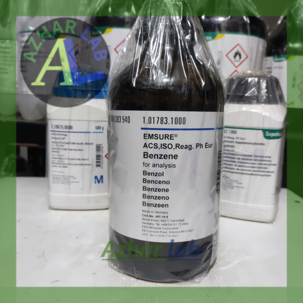 Jual Benzena Pro Analis / Benzene Merck 101783 / C6H6 ( Eceran ...