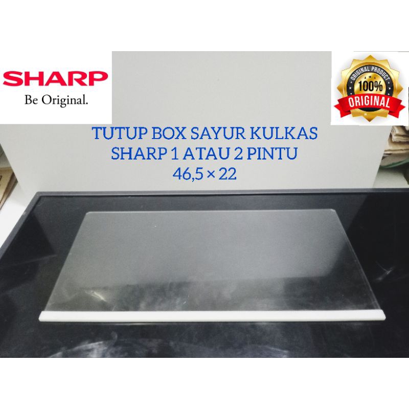 Jual TUTUP BOX SAYUR KULKAS SHARP 1 ATAU 2 PINTU.SECOND ORIGINAL ...