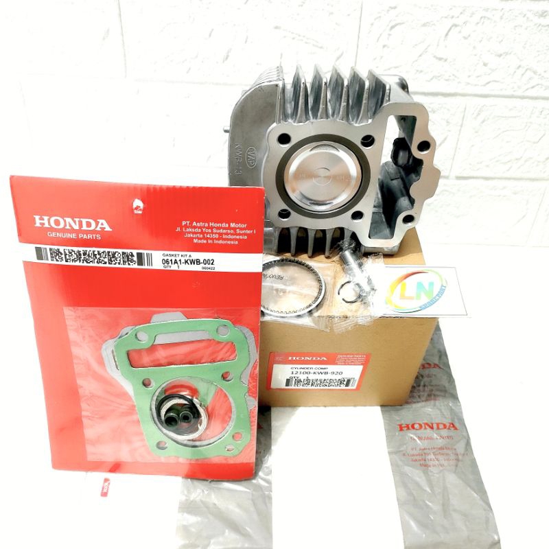 Jual BLOK SEHER KWB SET KOMPLIT PLUS TOPSET UNTUK MOTOR HONDA BLADE, REVO FIT,REVO ABSOLUTE ...