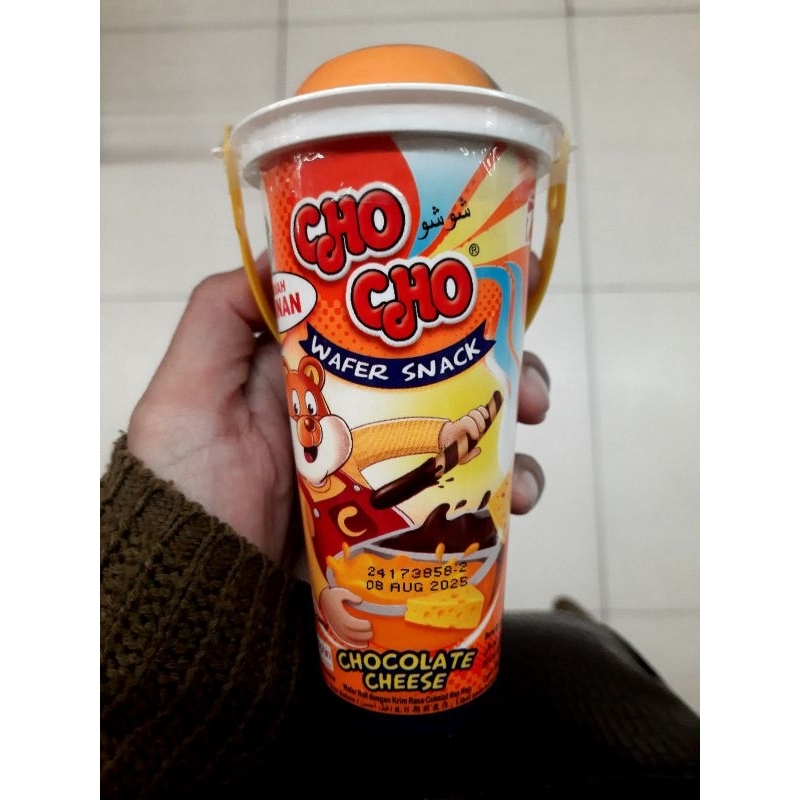 Jual Cho Cho Wafer Snack Chocolate Cheese/Cookies&Cream 35Gr | Shopee ...