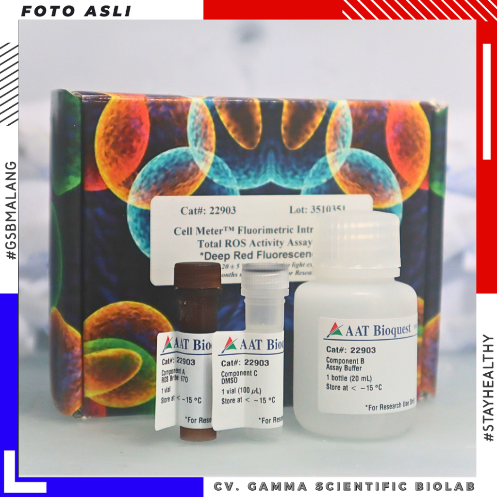 Jual Cell Meter™ Fluorimetric Intracellular Total ROS Activity Assay Kit*Deep Red Fluorescence ...
