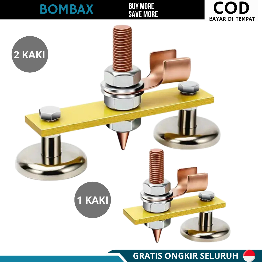 Jual Klem Tang Las Magnet Ke Kabel Massa Mesin Travo Las Welding Ground ...