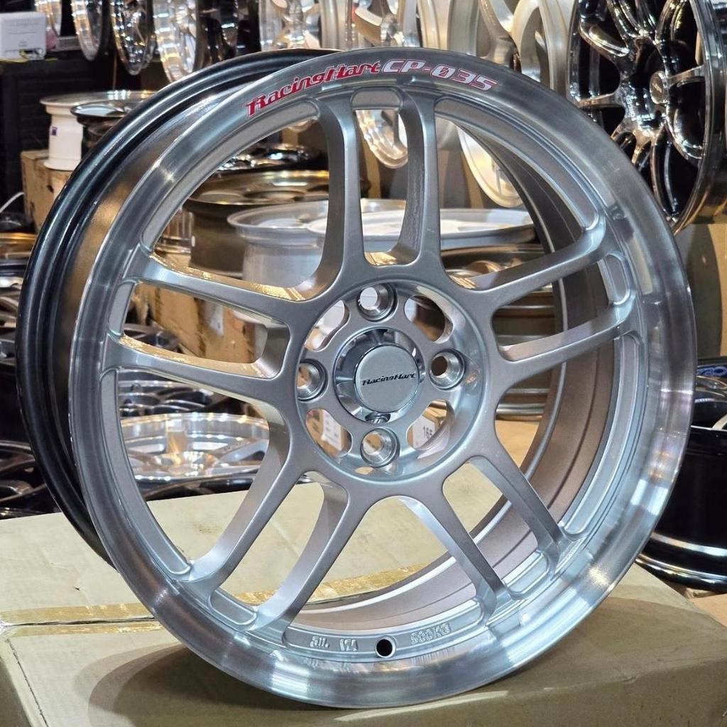 Jual Velg Racing Hart CP035 Ring 16 Lebar 7 ET 38 Pcd 4x100 Warna Silver Machine Face - Velg ...