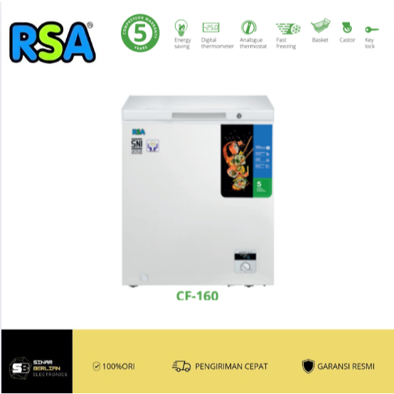 Jual CHEST FREZER 150 LITER GEA (CF-160) BOX PEMBEKU | Shopee Indonesia