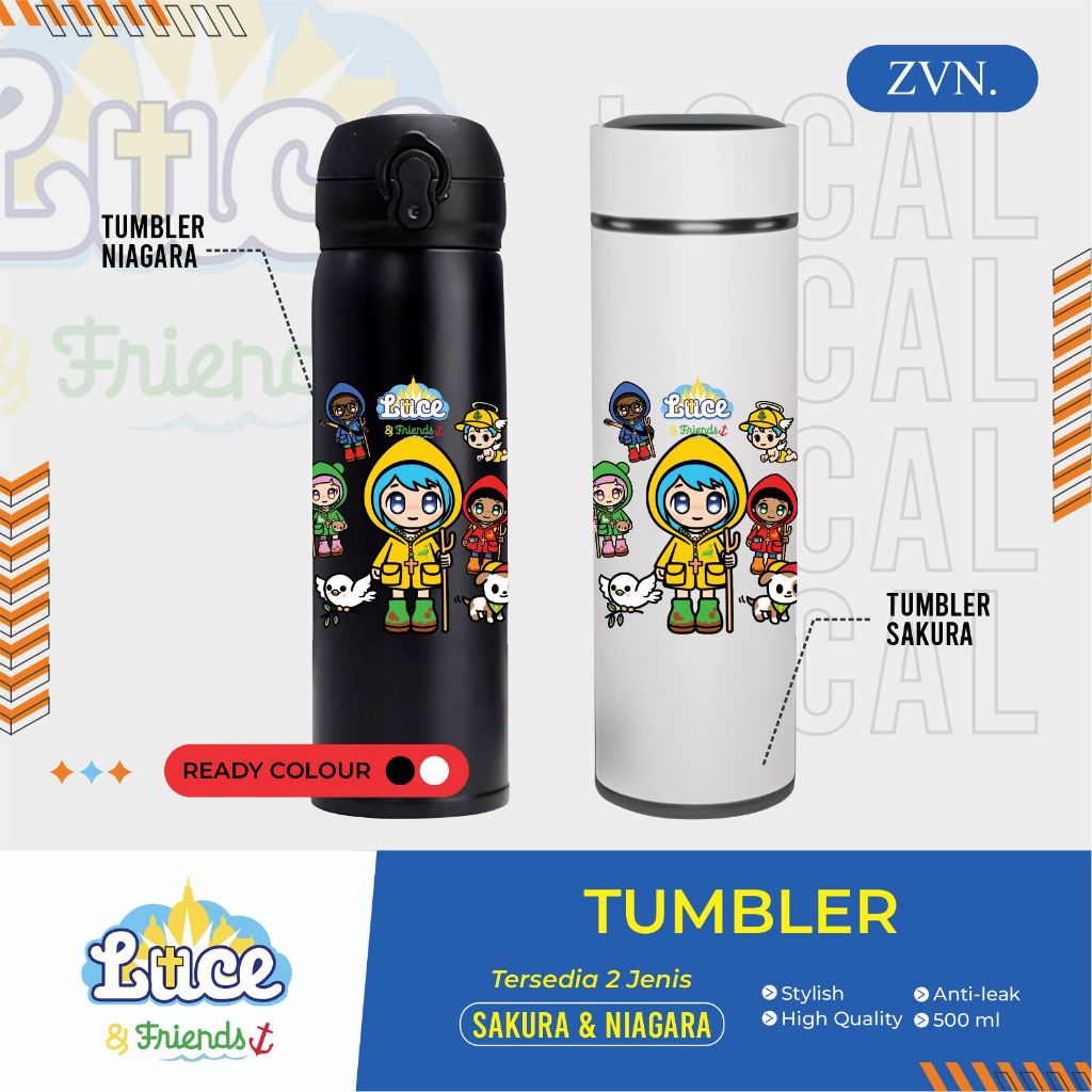 Jual Botol Minum Tumbler Katolik Maskot Luce Yubelium 2025 - ZVN ...