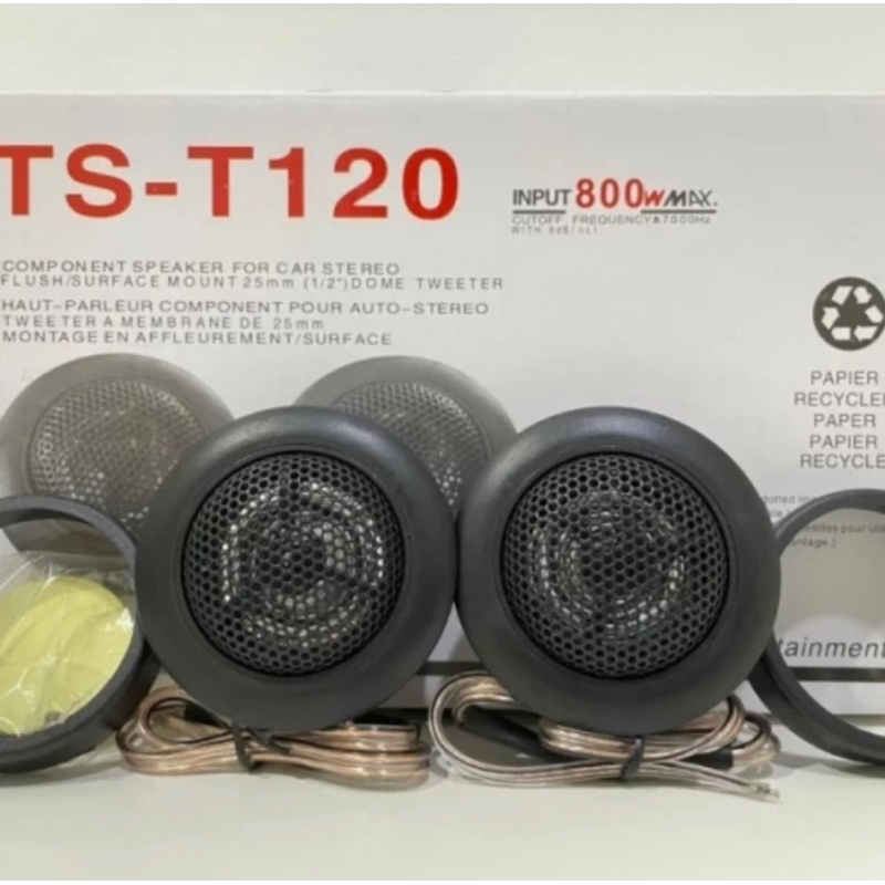 Jual Tweeter Pioneer TS - T120 / Tweeter Speaker Mobil | Shopee Indonesia