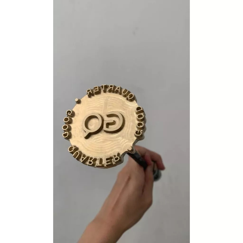 Jual Custom Plat Embos Hot Print / Matras Emboss / Hot Stamp / Stamp ...