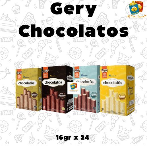 Jual Gerry Chocolatos Wafer Roll - 16gr (1 Box 24 Pcs) | Shopee Indonesia