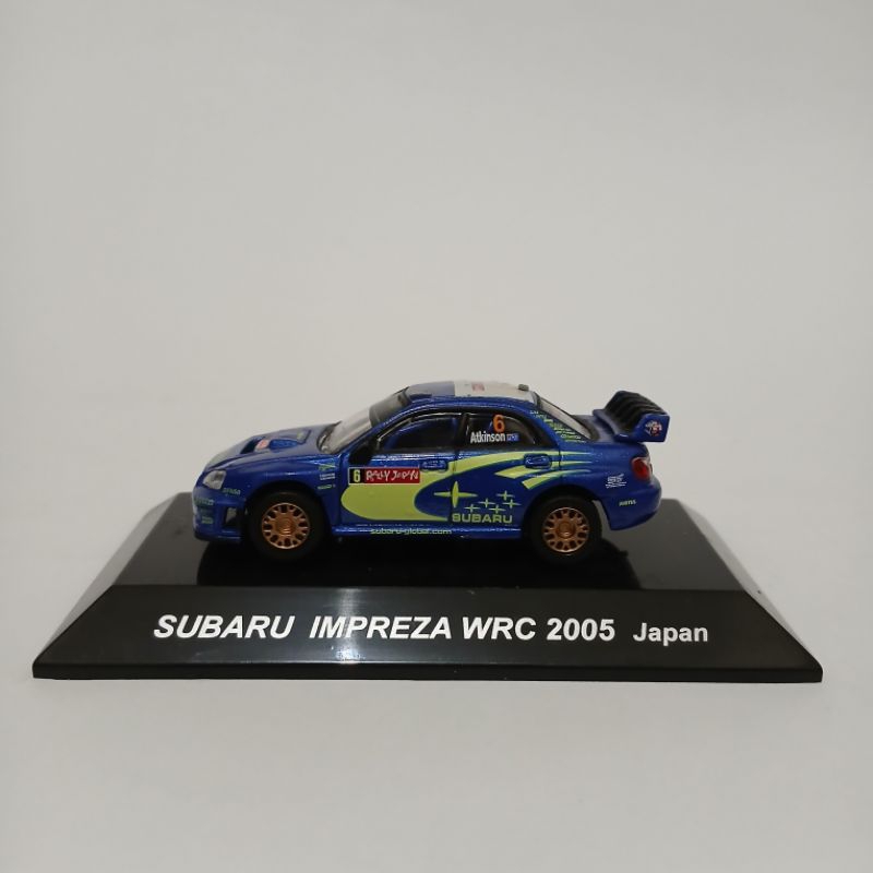 Jual Diecast Rally WRC 1/64 Cm's Cms Subaru Impreza 2005 Japan Atkinson ...