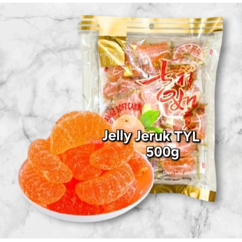 Jual Permen Jelly Jeruk Mandarin | Jelly Jeruk 500 Gram | Permen Jelly ...