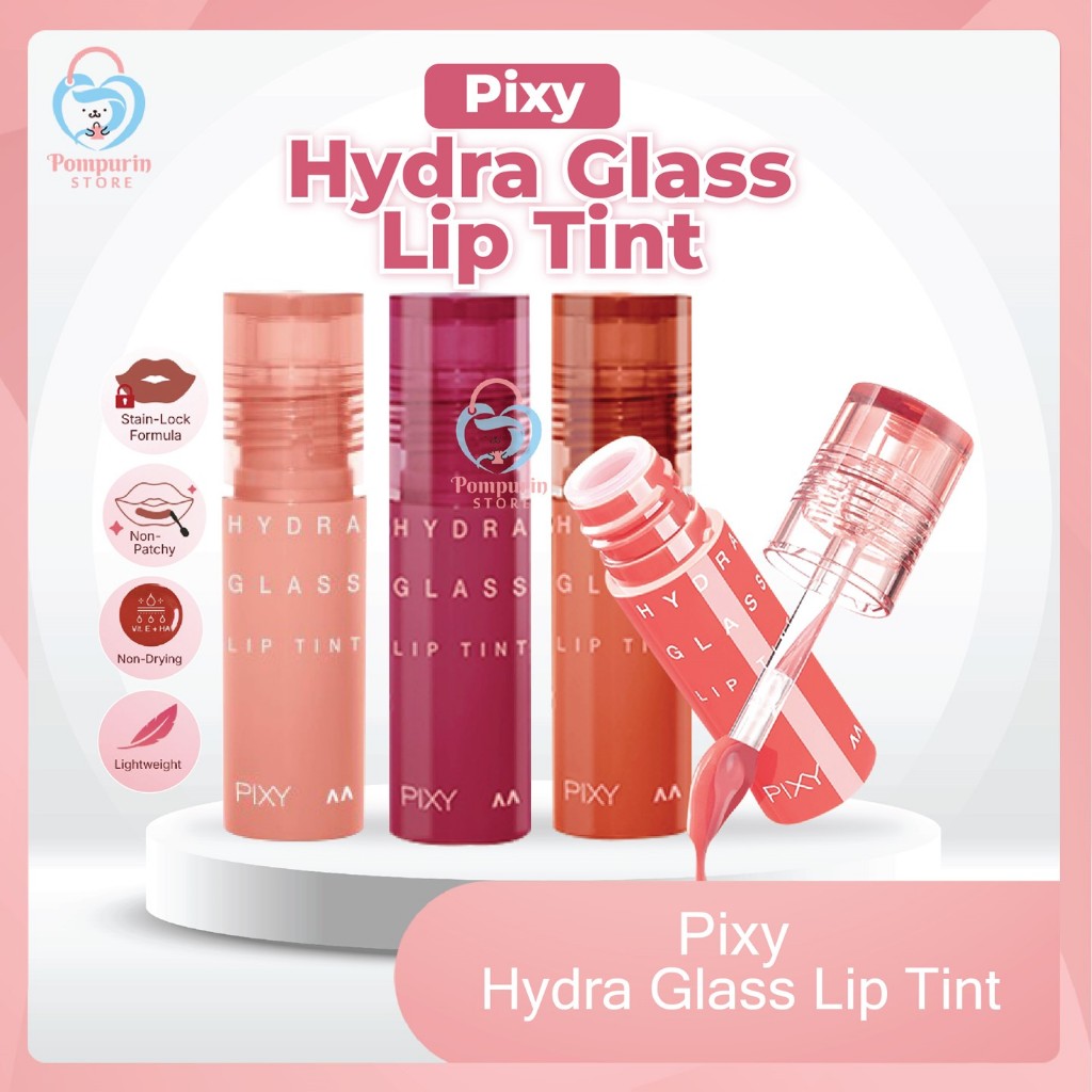 Jual Pixy Hydra Glass Lip Tint 2.5ml - Liptint Glossy Hydrating By Pixy | Shopee Indonesia