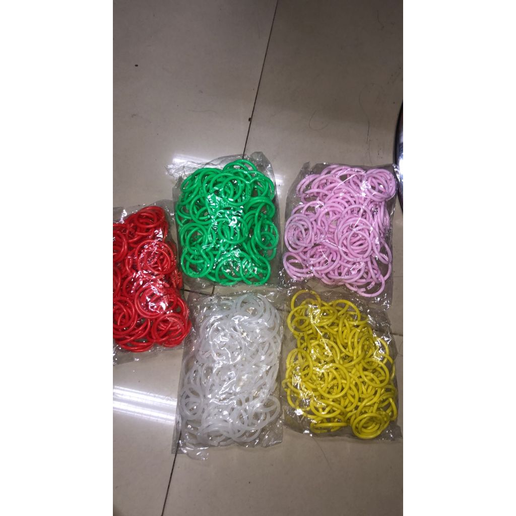 Jual diy ring plastik O SATUAN ( bisa buka tutup) ukuran 2.8 cm ...