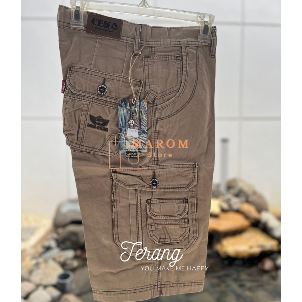 Jual Celana Cargo Pendek Pia Premium Quality Cargo Pendek PDL Original ...
