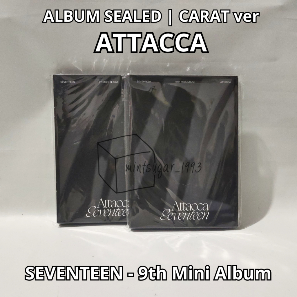 Jual [ READY STOCK ] SEVENTEEN - 9TH MINI ALBUM [ ATTACCA ] ( CARAT VER ...