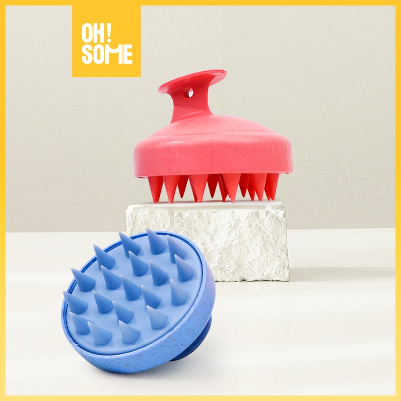 Jual OHSOME - 40000KM Shampoo Brush With Handle Brush Sikat Rambut ...