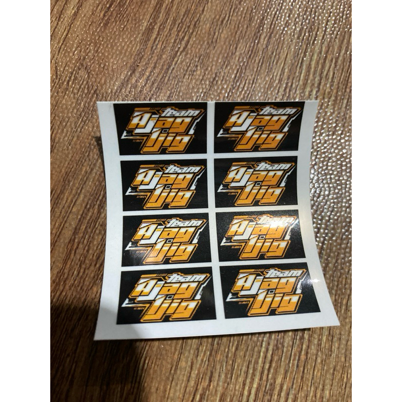 Jual stiker team bus basuri miniatur | Shopee Indonesia