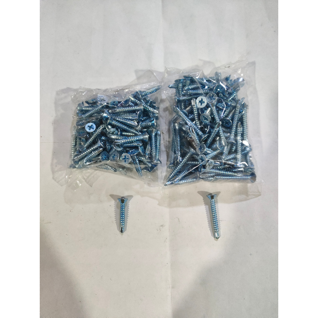 Jual Sekrup / Skrup Baja Ringan Putih / Sekrup Les / Lis Plang Lion 8 x ...