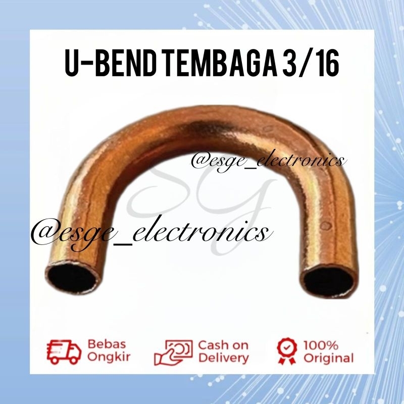 Jual UBEN AC TEMBAGA U-BEND U BEN AC TEMBAGA 3/16 NON RING UBEND PIPA TEMBAGA EVAPORATOR ...