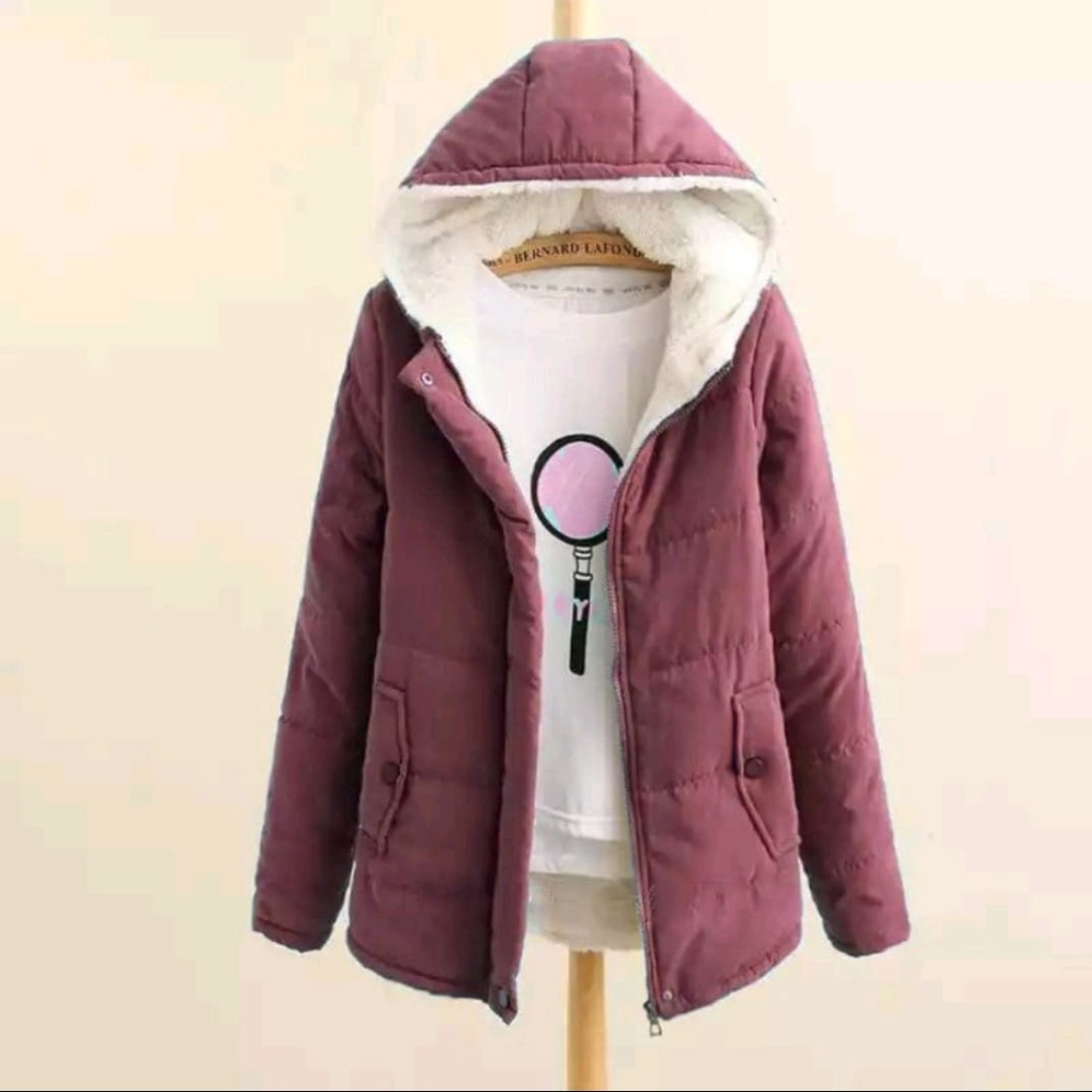 Jual Jaket Winter Wanita/ Jaket Cewe / JaketWanita / JAKET MUSIM DINGIN ...