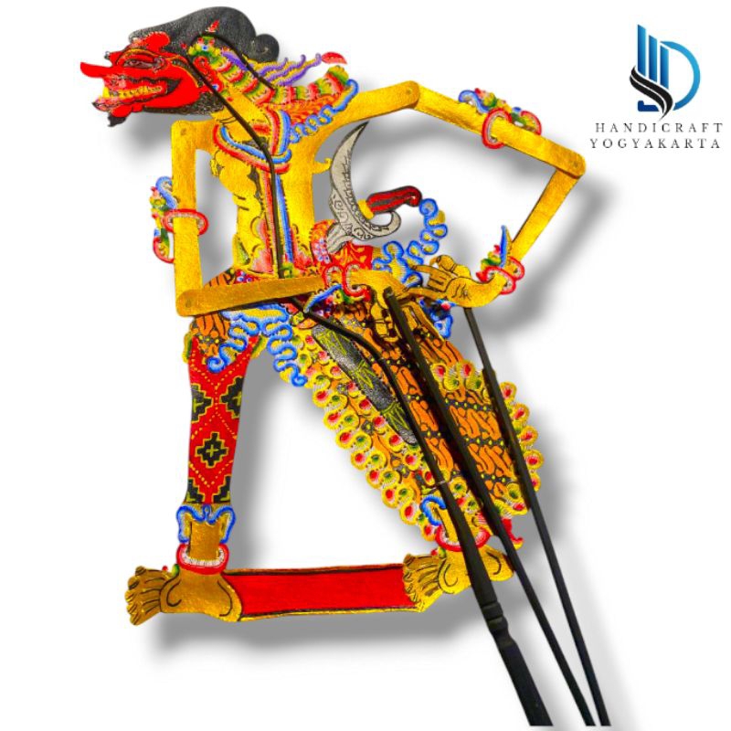Jual Wayang Kulit Asli Cakil Ukuran Standar Dalang Kualitas Alusan ...