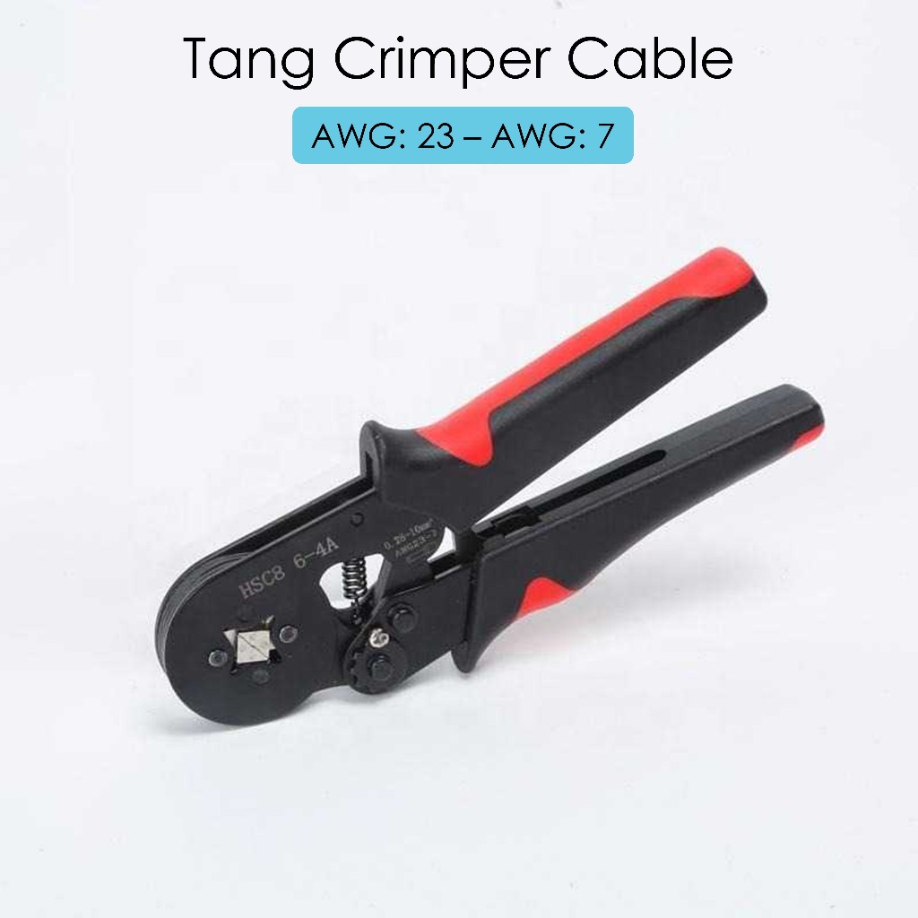 Jual Tang Crimper Terminal Cable Connector Four Mandrel Crimping Plier ...