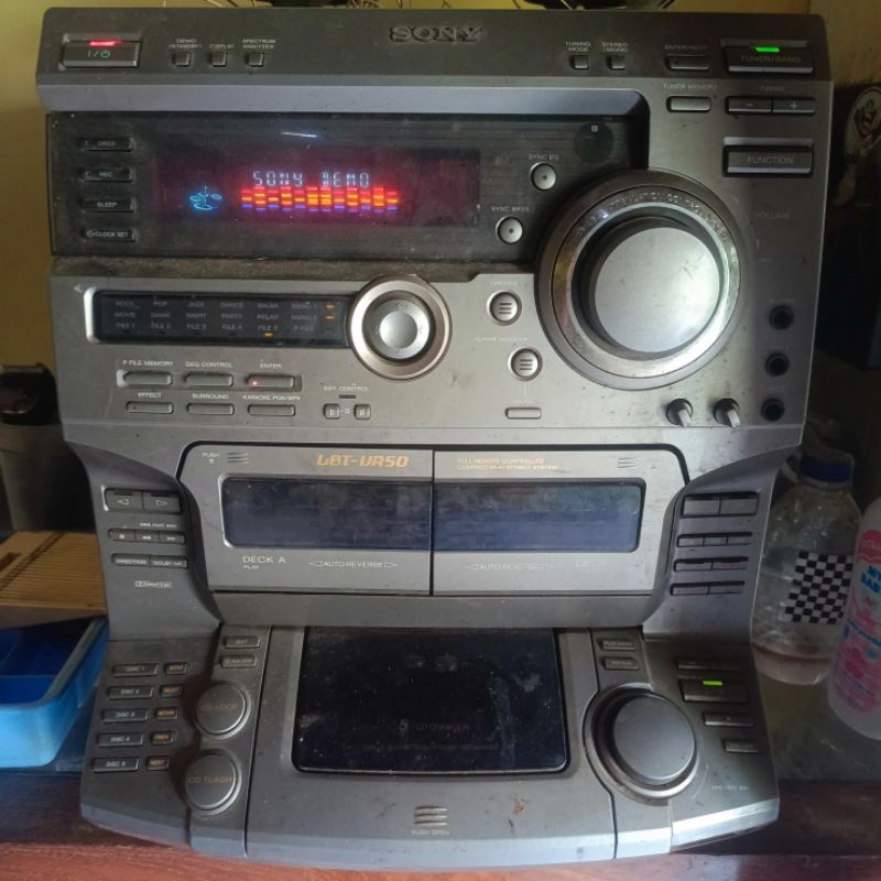 Jual Radio Tape Deck Monster Head compo hivi Sony LBT - VR50 | Shopee ...