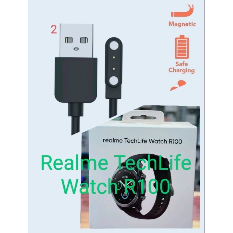 Jual Realme TechLife Watch R100 Kabel Charger Smartwatch Realme ...