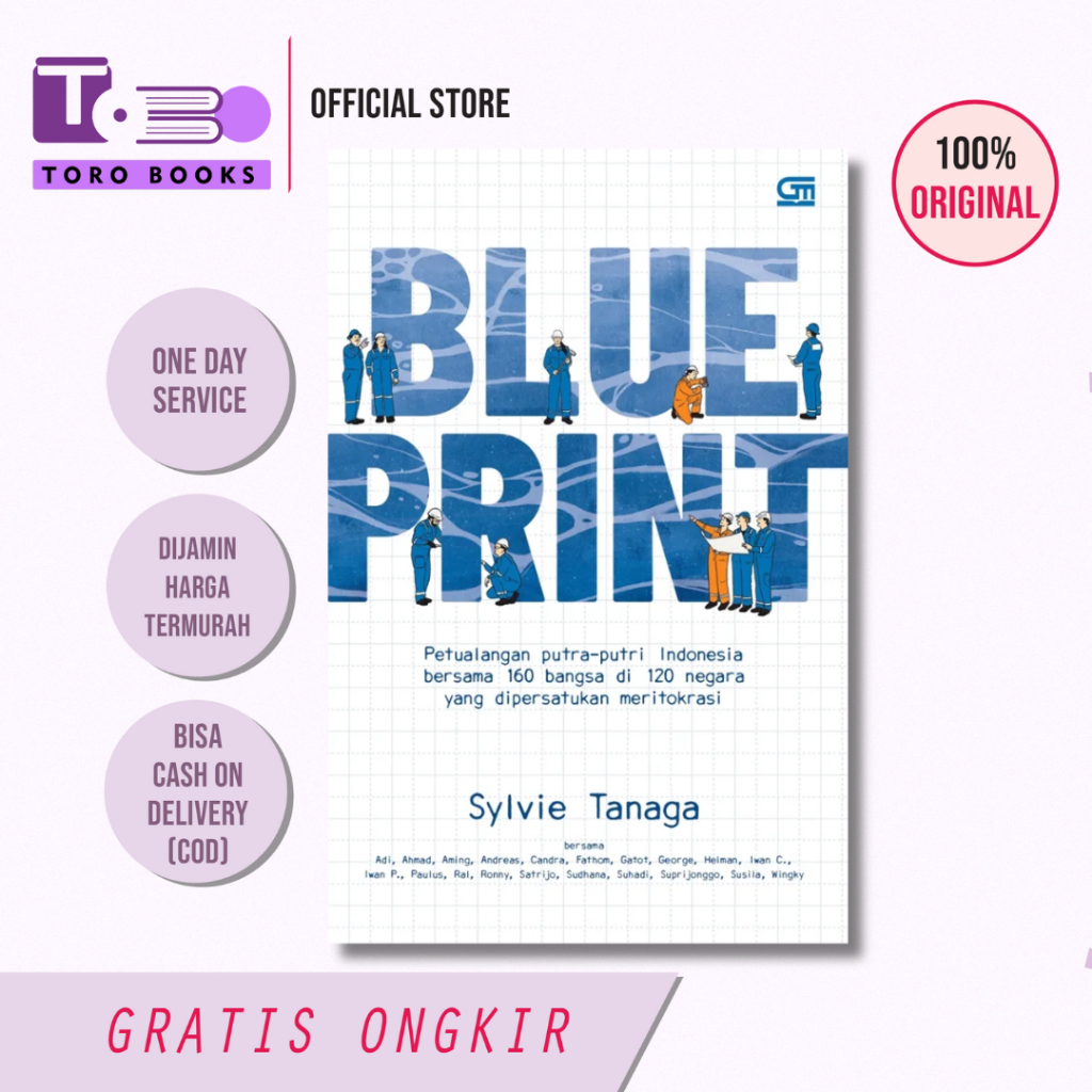Jual Blueprint: Petualangan Putra-Putri Indonesia Bersama 160 Bangsa di ...