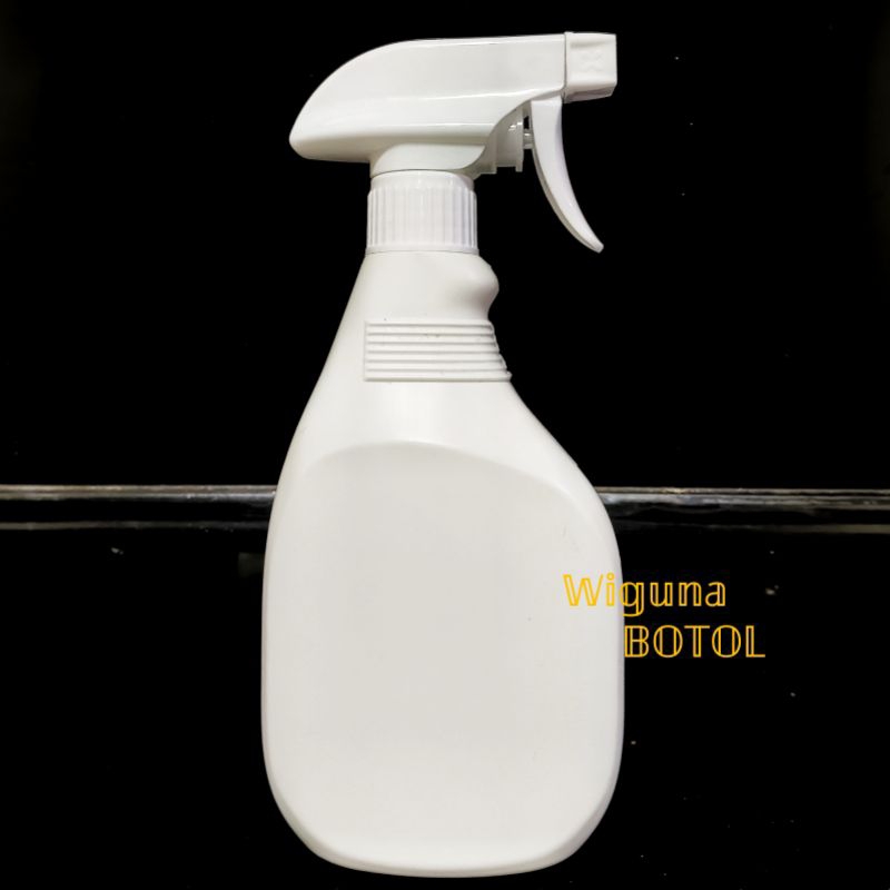 Jual Botol Spray 500ml HDPE Luxury Putih / Botol Triger Kispray 500ml Putih | Shopee Indonesia