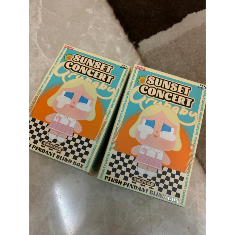 Jual popmart Cry baby Sunset concert blind box | Shopee Indonesia