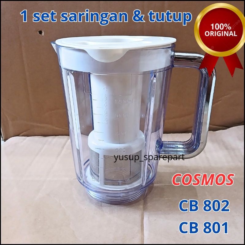 Jual GELAS BLENDER JUSER COSMOS CB 802-CB 801 ORIGINAL | Shopee Indonesia