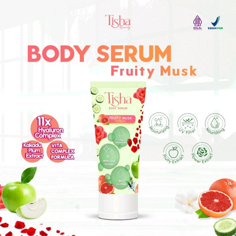 Jual TISHA BEAUTY BODY SERUM FRUITY MUSK 150 ML | Shopee Indonesia