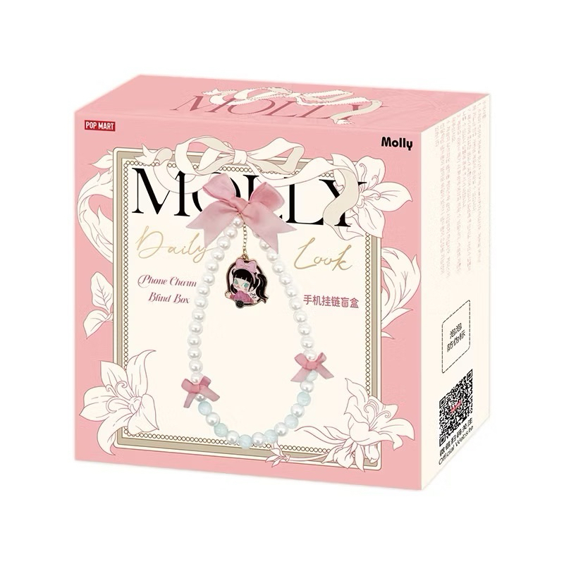 Jual Ready Instant POP MART MOLLY Daily Look Series Molly Iphone Charm ...