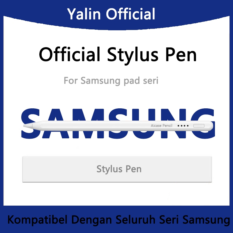 Jual Yalin Official Stylus Pen Samsung Pencil tabelt tab a9/a9+ fe wifi s9 a8 s6 lite pad pulpen ...