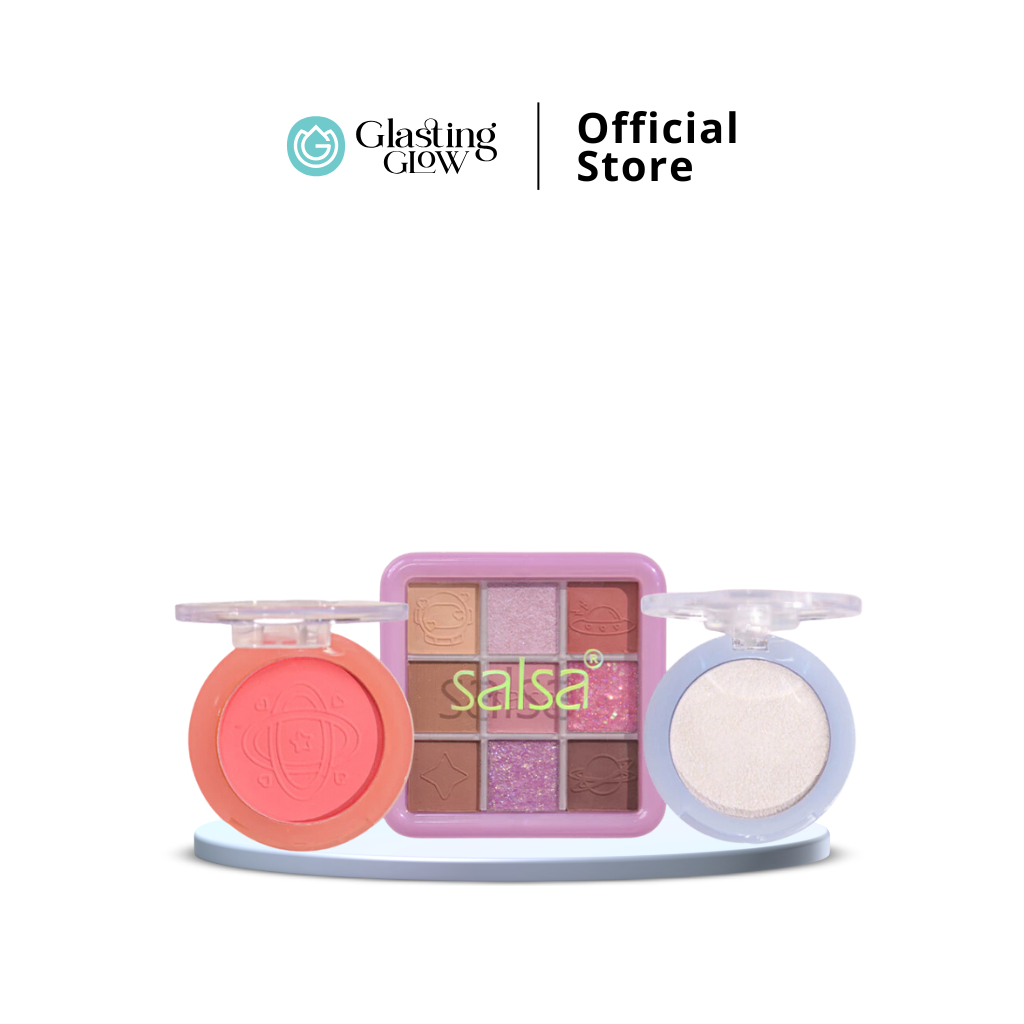 Jual SALSA Galaxy Series Makeup Set - Eyeshadow Palette,Blush On dan ...