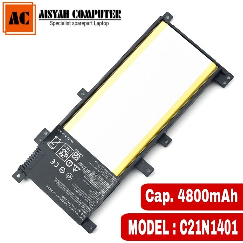 Jual Baterai Batre Laptop Asus Original X455 X455D X455LD X455LF ...