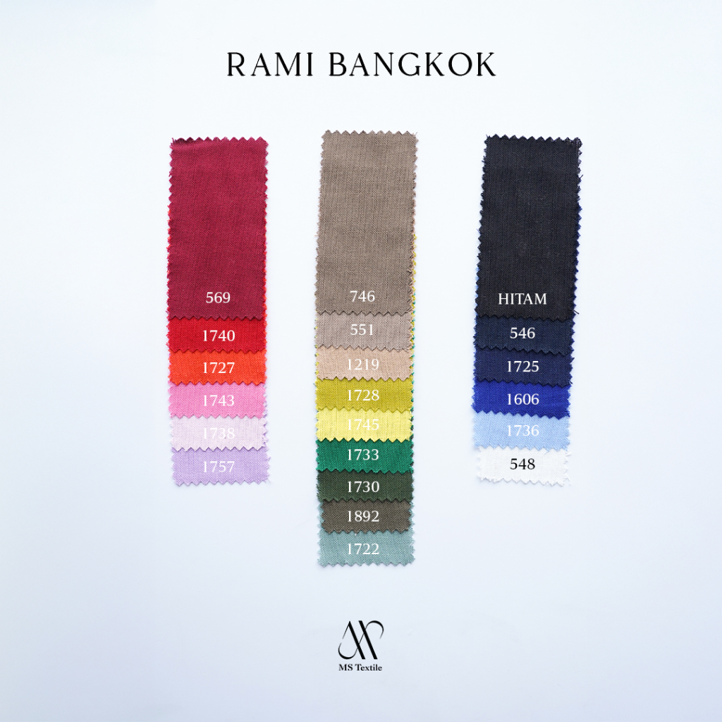 Jual BAHAN KAIN RAMI BANGKOK | Shopee Indonesia