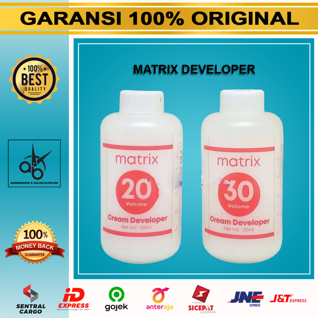 Jual Matrix Cream Developer 20 Volume / 30 Volume 135 ML Oxidant Cat ...