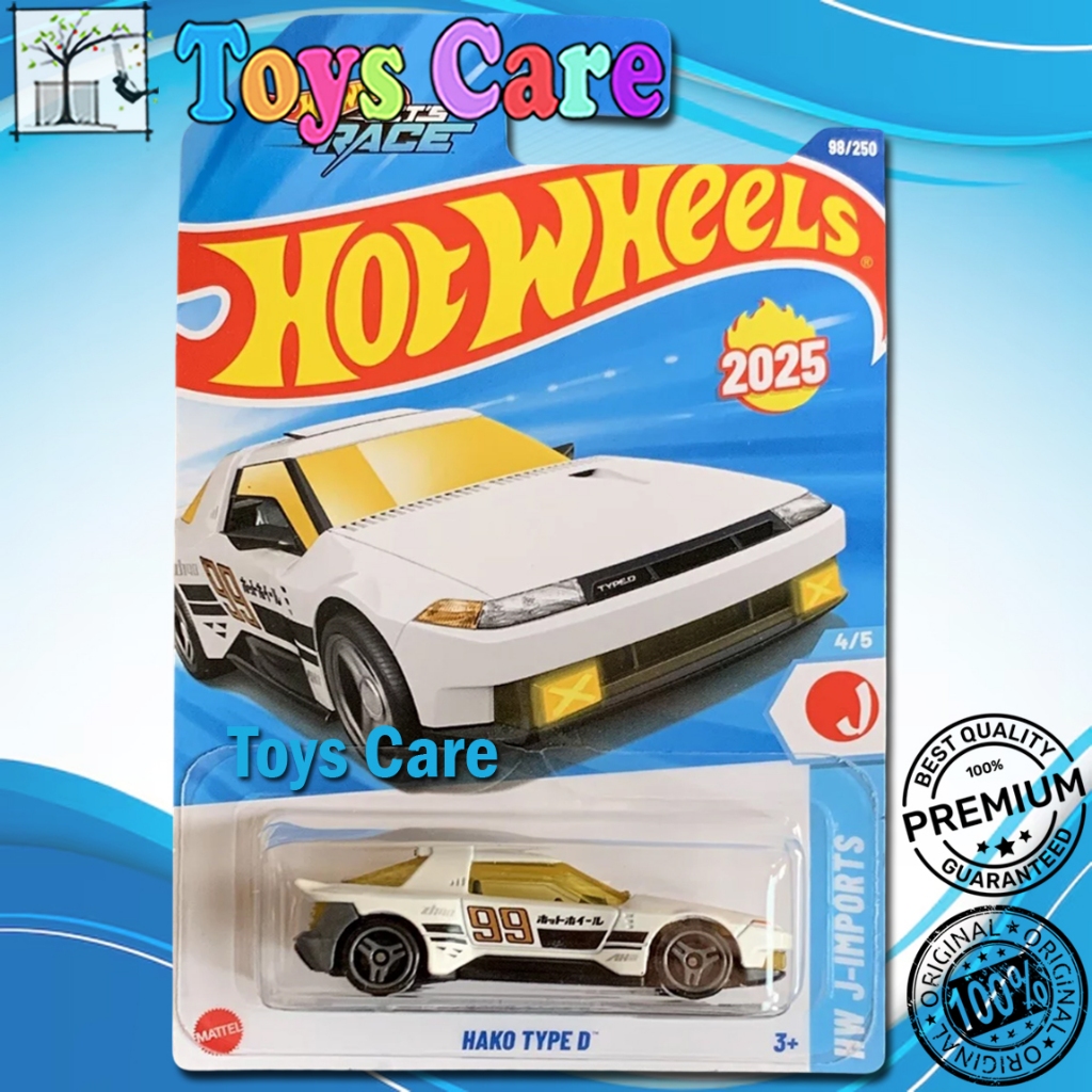 Jual Hot Wheels Hako Type D Putih 2025 JDM Car | Shopee Indonesia