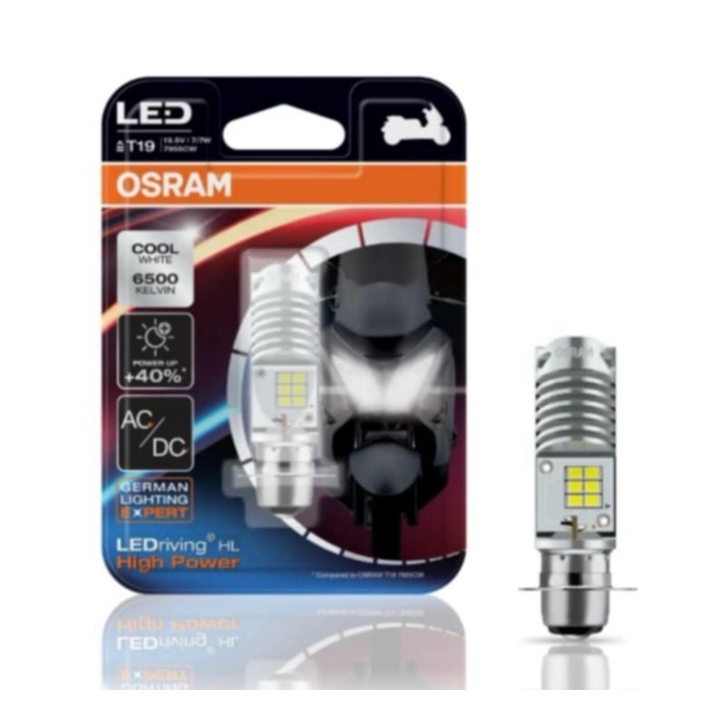 Jual (Osram) BOHLAM LED T19 BEBEK DAN MATIC AC/DC OSRAM WHITE MIO.BEAT.VARIO JUPITER VEGA SAMSH ...